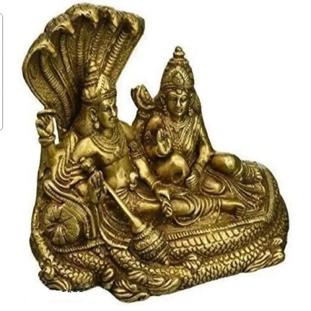 Shri Laxmi Narayan Murti On Anant Nag Pujasamagriwala